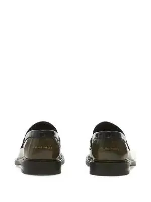 Filling Pieces Brushed Leather Loafers - Grey