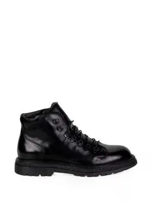 FRANCO FEDELE Lace-up Leather Hiking Boots