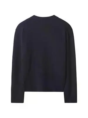 Maison Kitsuné V-neck Wool Cardigan