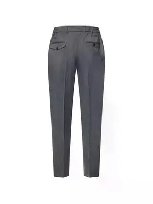 BE ABLE Elasticated-waistband Pleated Trousers