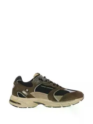 CRIME LONDON Fugitive Panelled Sneakers - Brown