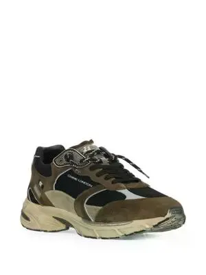 CRIME LONDON Fugitive Panelled Sneakers