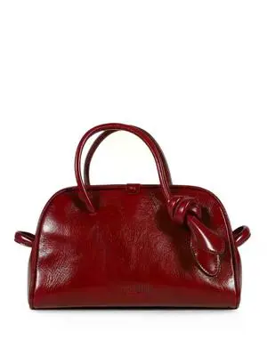Jacquemus Small Turismo Leather Tote Bag - Red