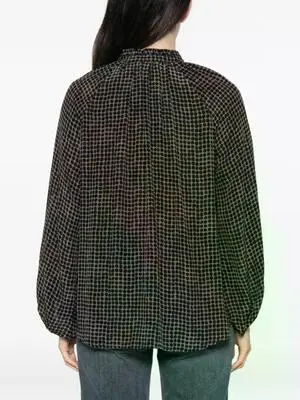 Marc O'polo Polka-dot Tie-neck Blouse
