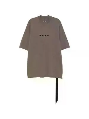 Rick Owens Jumbo Logo-print T-shirt - Grey