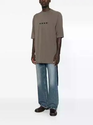 Rick Owens Jumbo Logo-print T-shirt - Grey