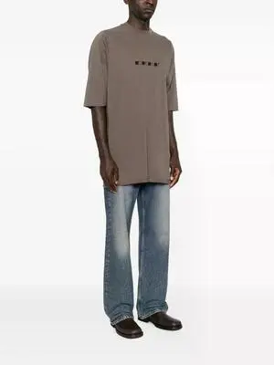 Rick Owens Jumbo Logo-print T-shirt - Grey