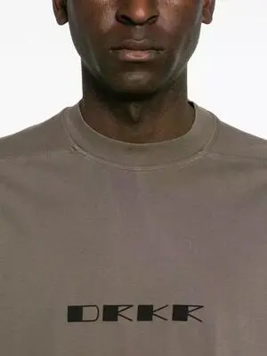 Rick Owens Jumbo Logo-print T-shirt - Grey