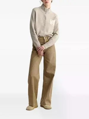 Maison Kitsuné High-neck Cardigan