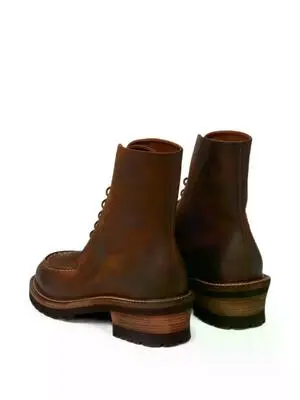 Marsèll Lace-up Apron-toe Boots