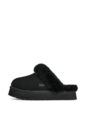 UGG Disquette Platform Slippers - Black