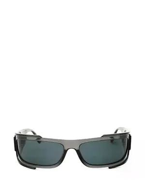 Versace Rectangle-frame Sunglasses - Grey