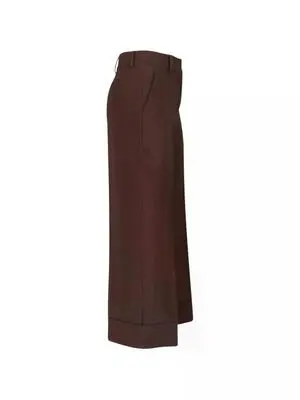 Incotex Pressed-crease Turned-up-hem Trousers