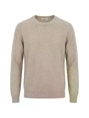 PIACENZA CASHMERE 1733 Crew-neck Cashmere Sweater - Neutrals