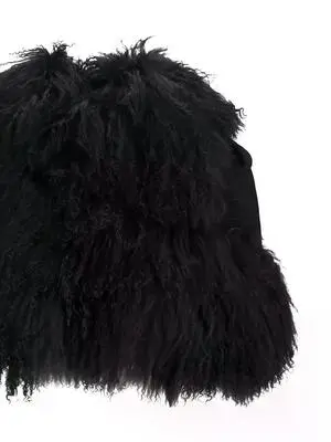 Giuseppe Di Morabito Shearling-trim Sleeveless Jacket