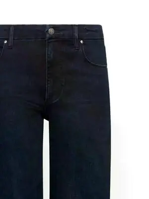 Marella Wide-leg Raw-cut Jeans - Blue