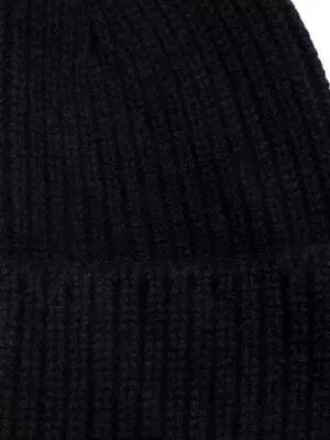 Destin Ribbed-knit Beanie Hat - Blue