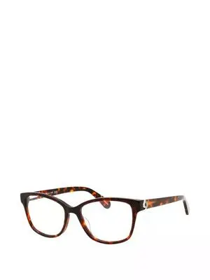 Kate Spade New York Reilly Rectangle-frame Glasses - Brown