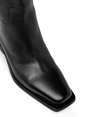 Marsèll Square-toe Leather Boots