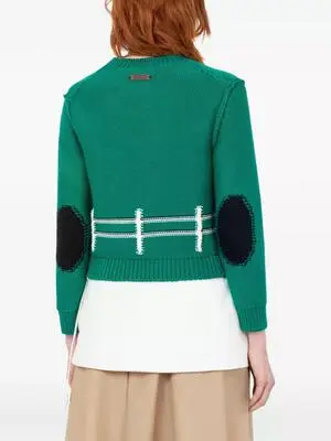Moschino Sheep-intarsia Sweater