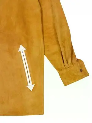 PAULA Narcisa Suede Embroidered Shirt