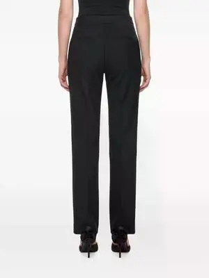 Antonelli Firenze Sangria Pressed-crease Straight-leg Trousers