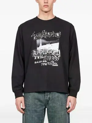 MAGLIANO Unplugged Show Fw26 Paris Long-sleeve T-shirt
