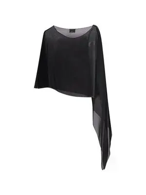Antonelli Firenze Melon Asymmetric Sheer Scarf
