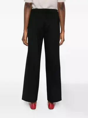 VIA MASINI 80 Elasticated-waist Wide-leg Trousers
