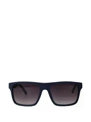 Emporio Armani Rectangle-frame Sunglasses - Blue