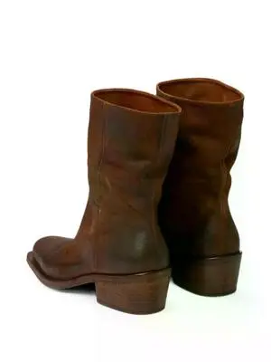 Marsèll Distressed-effect Square-toe Boots