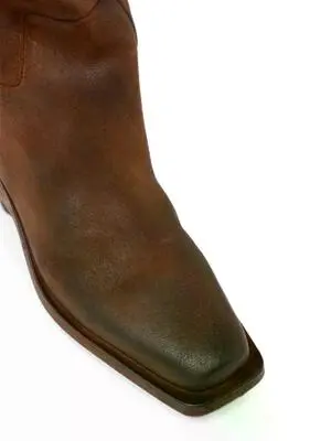 Marsèll Distressed-effect Square-toe Boots