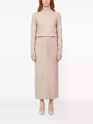 Antonelli Firenze Florida Ribbed-trim Pencil Skirt