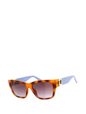 Guess Tortoiseshell-effect Rectangle-frame Sunglasses
