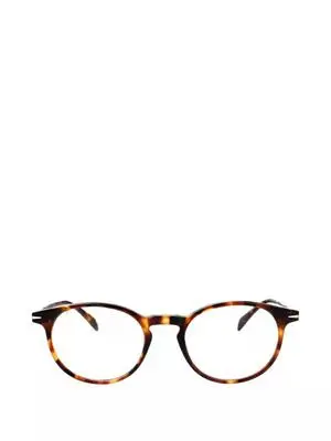 DB EYEWEAR BY DAVID BECKHAM Round-frame Glasses - Brown