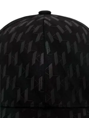Karl Lagerfeld Monogram-print Baseball Cap