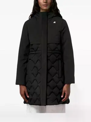 K-WAY Quilted Hooded Coat