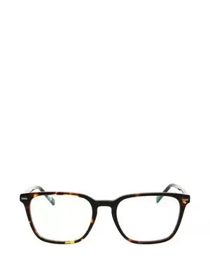 ZEISS Tortoiseshell-effect Square-frame Glasses - Brown