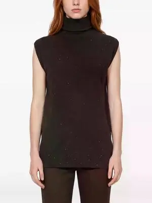 Antonelli Firenze Garfagnana Sequin-embellished Roll-neck Sweater