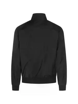 BARACUTA Funnel-neck Zip-up Jacket