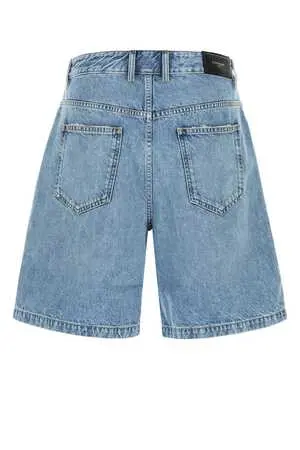 Givenchy Denim Bermuda Shorts - Blue