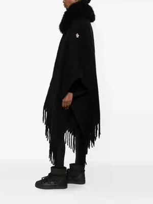 Moncler Fringed Cape