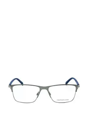 Calvin Klein Rectangle-frame Glasses - Grey