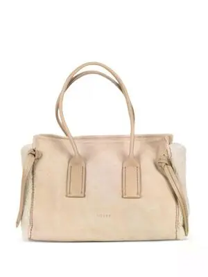 VISONA` Medium Cortina Stone Tote Bag - Neutrals