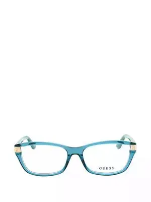 Guess Rectangle-frame Glasses - Blue