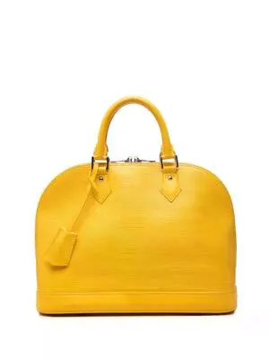 LOUIS VUITTON 2013 Epi Alma Pm Handbag - Yellow