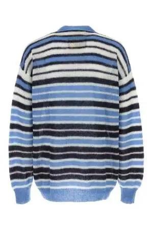 Marni Embroidered Mohair Blend Cardigan