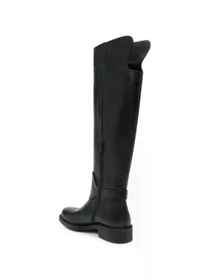 SERGIO MORETTI FIRENZE Buckle-detail Over-the-knee Boots