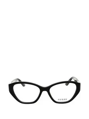 Guess Cat-eye-frame Glasses - Black