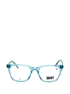 Dkny Rectangle-frame Glasses - Blue